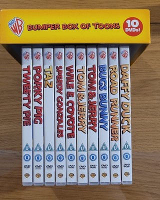 WARNER BROTHERS Bumper Box Of Toons 10 DVD Box Set - CG L24 | eBay UK