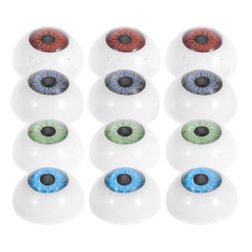 40 Pcs Cartoon Eyeballs Toy Eyes with Eyelash Crochet Plushies Craft ...