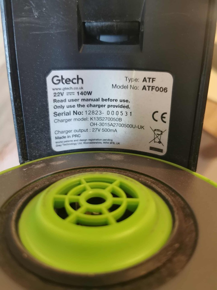 Gtech Mulți Handheld Cordless Vacuum Cleaner 22v Charger | eBay UK