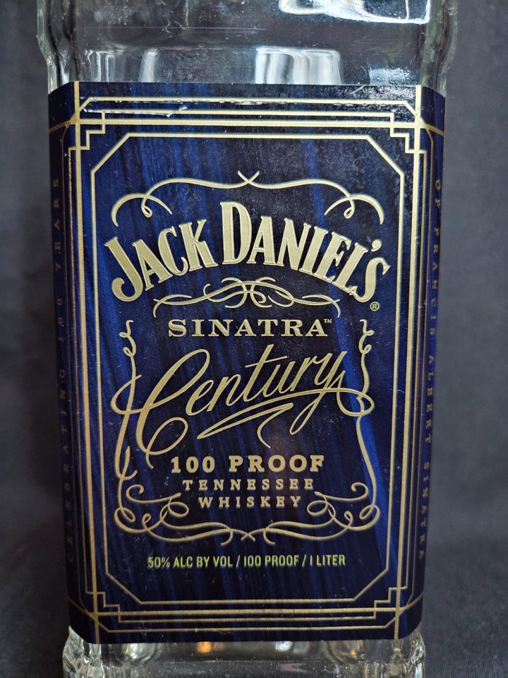 RARE Jack Daniels Sinatra CENTURY Empty Bottle | eBay