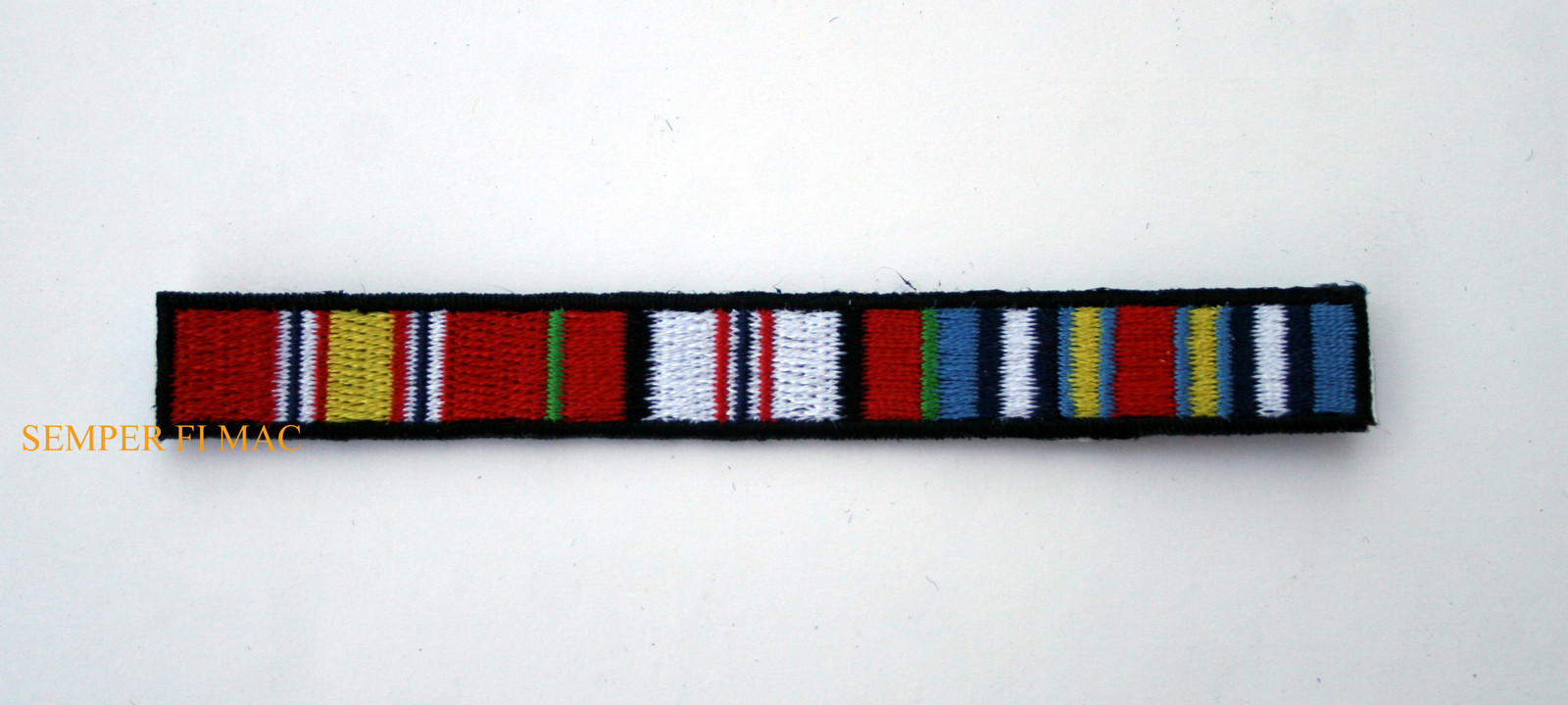 AFGHANISTAN NATIONAL DEFENSE WAR ON TERROR RIBBON PATCH USAF NAVY ARMY ...