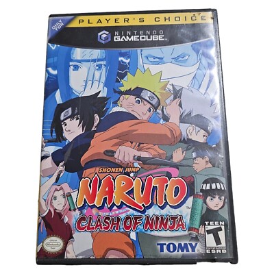 Naruto: Clash of Ninja (Nintendo GameCube, 2006) Complete W/ Manual CIB ...