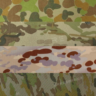 Nylon Cotton Australian Camo Fabric Cloth Rip Stop DIY Tactical ...