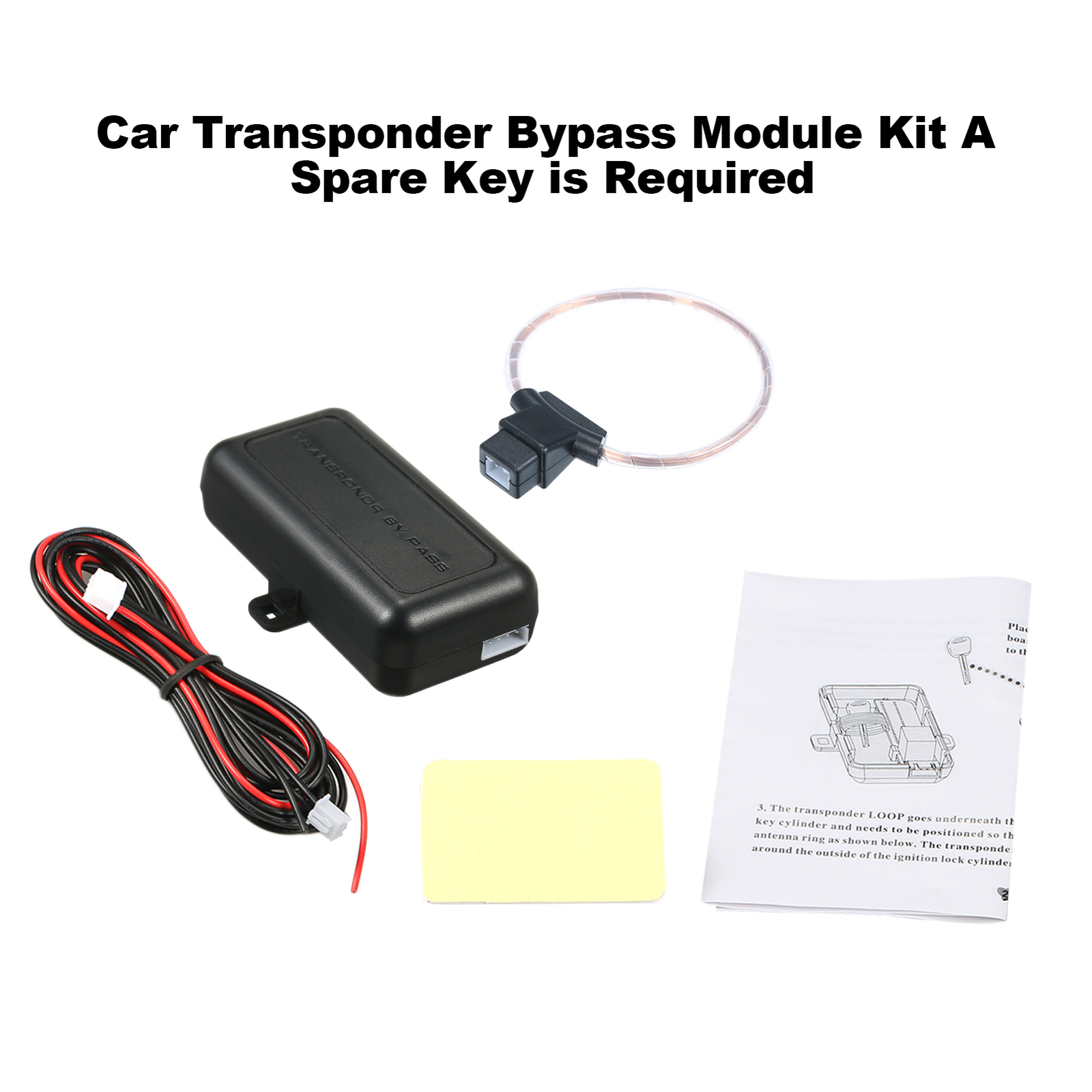 Transponder Bypass Module Kit Car Immobilizer A Spare is Required D1S8 ...