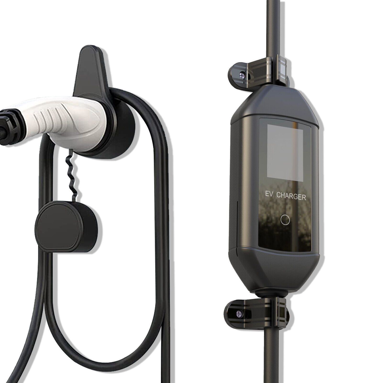 EV Charger Plug Holder Design for Charger Wall Mount Bracket Charger ...