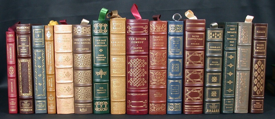 Franklin Library 100 GREATEST BOOKS OF ALL TIME in 100 volumes ...