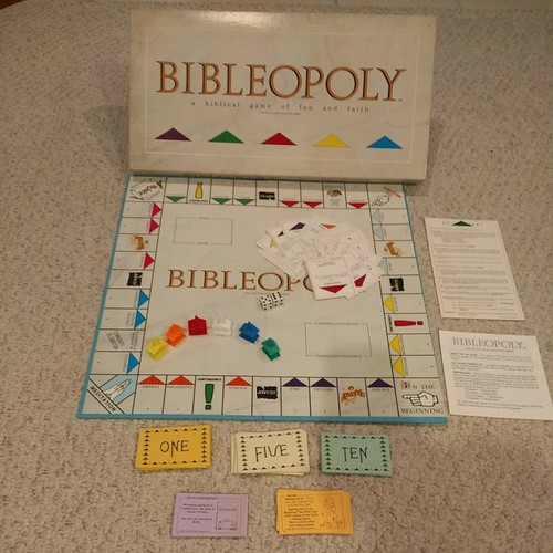 Bibleopoly Bible themed Monopoly Board Game Complete Fun and Faith | eBay