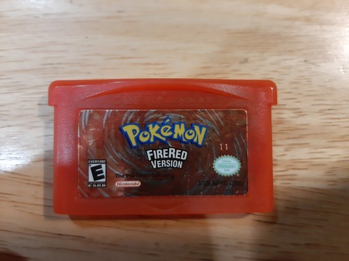 AUTHENTIC Pokémon FIRE RED Version | eBay