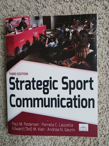 Strategic Sport Communication by Pedersen/soft cover copyright 2021 | eBay