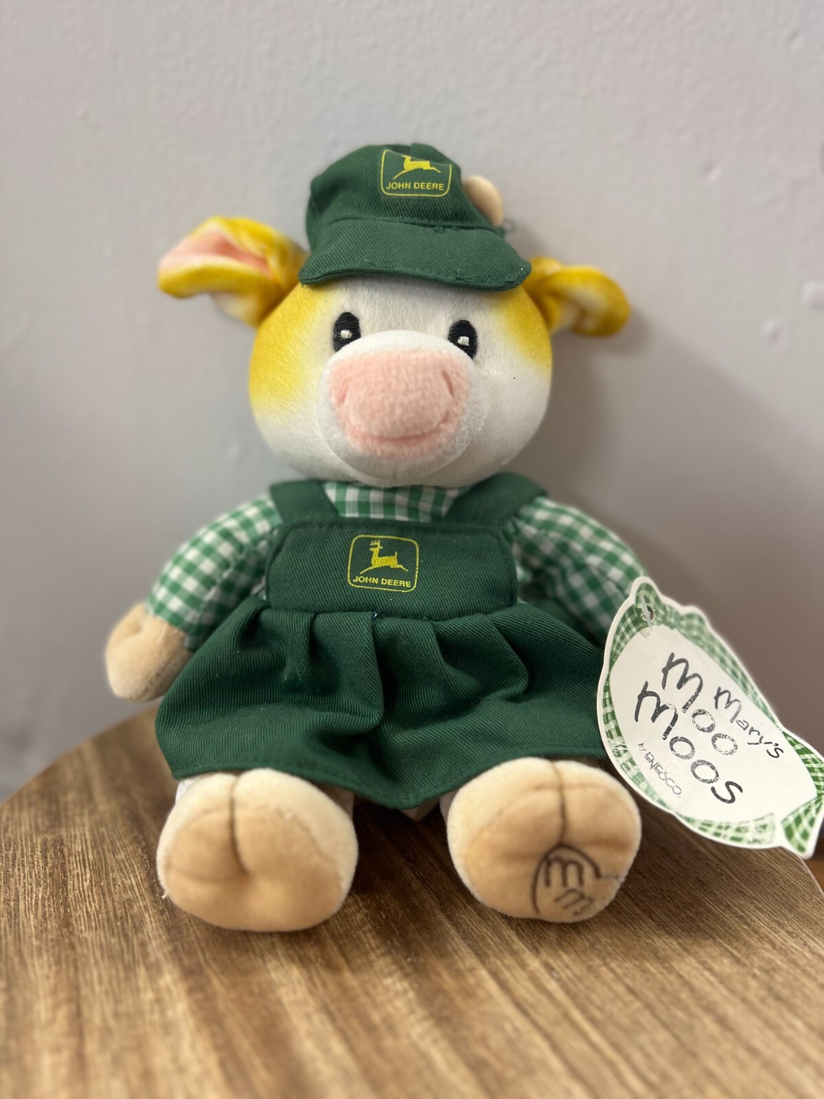 Rare 1999 Mary's Moo Moos 9" JOHN DEERE Collectibles Plush Pig by ...