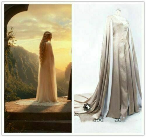 Lord of the Rings The Hobbit Lady Galadriel Cosplay Costume | eBay