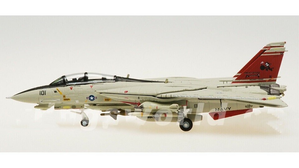 1:200 Hogan U.S. Navy Grumman F-14D Tomcatters NK Diecast Aircraft ...