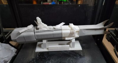 Space Pirate Captain Harlock Raimar's Ship 19.6in length Tv Models Kits ...