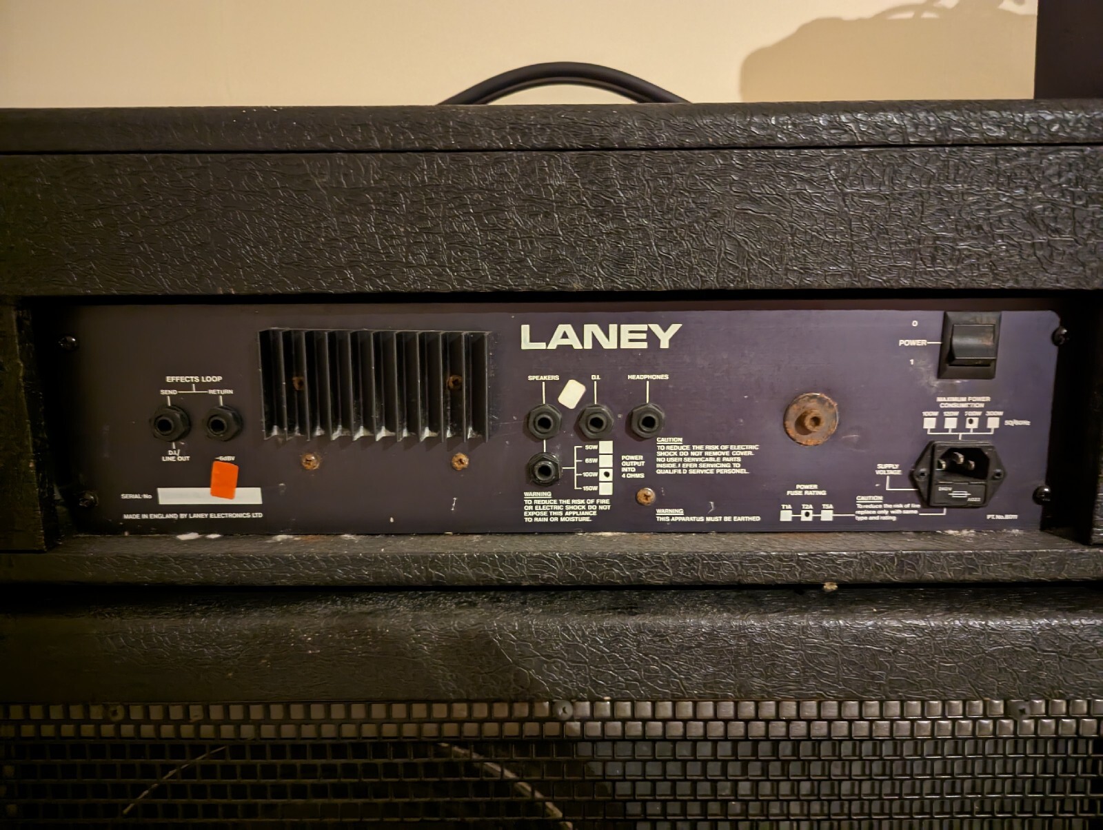 Laney Linebacker 100 Reverb Full Stack Guitar Amp | eBay UK