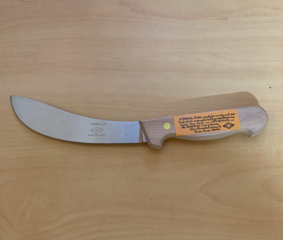 Dexter Russell 6" Skinning Fish Hunt Hunting Carbon Steel Knife..06321 ...