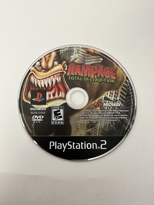 Rampage: Total Destruction (Sony PlayStation 2, 2006, PS2) authentic ...