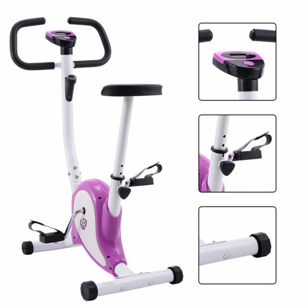 Goplus SP35347PU Upright Exercise Bike for sale online | eBay