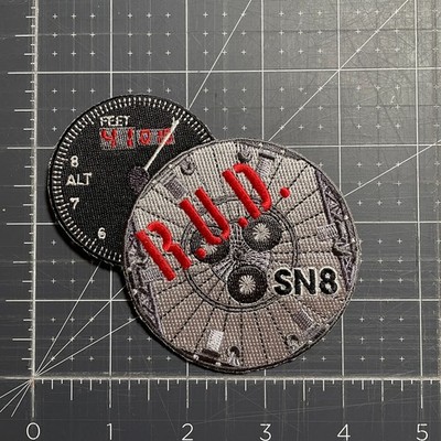 SpaceX SN8 flight flight test commemorative starship patch 4" | eBay