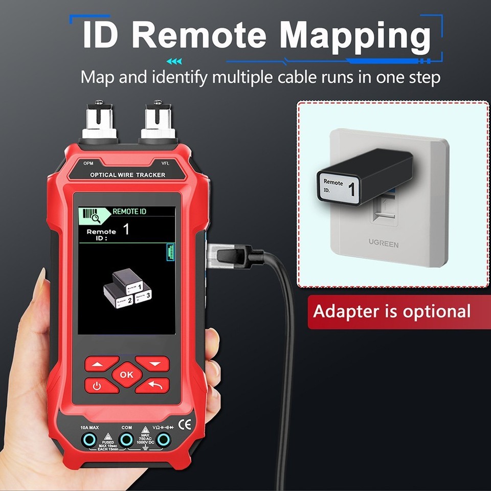 High Precision Optical Power Meter Integrated with Network Tester | eBay UK