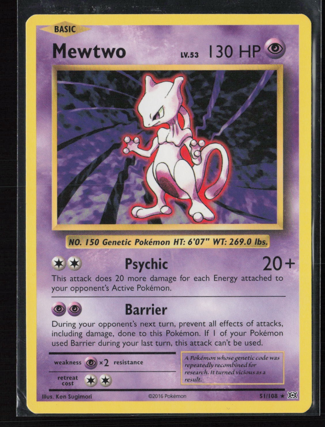 Mewtwo 2016 XY: Evolutions #051/108 Base Price Guide - Sports Card Investor