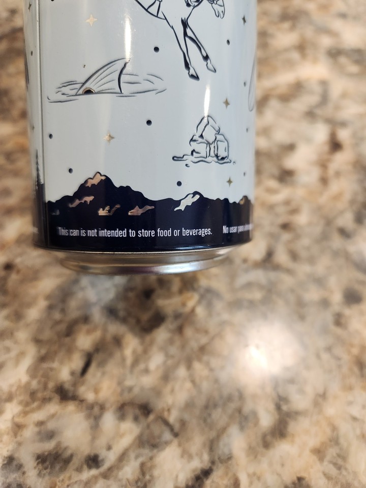 Yeti Blue Short Empty Stash Beer Can False Top Hide A Key & Sticker ...