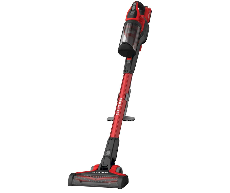 CRAFTSMAN V20 Cordless Stick Vacuum Kit, Removable Battery Included ...