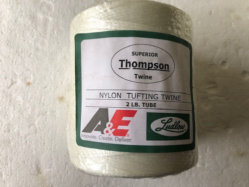 Upholstery Nylon Button Tufting Twine Professional Grade 2 lbs. Tube ...