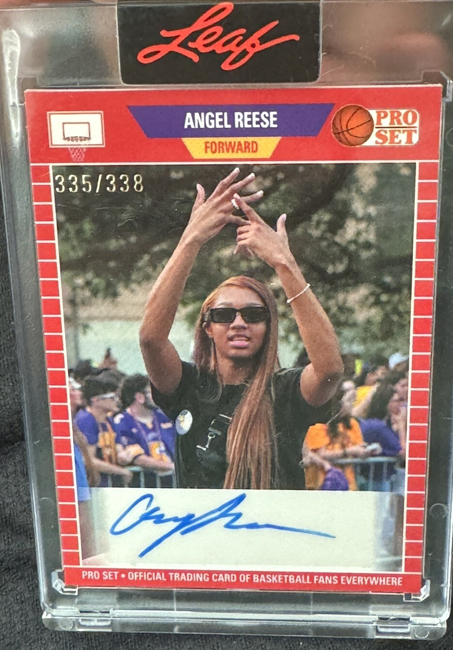 ANGEL REESE Autograph /338 Auto Pro Set LSU Tigers/Sky Rookie Card RC ...