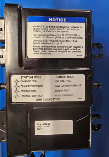 BRP/EVINRUDE NEW GENUINE CABLE -EMM ASSEMBLY 40-50 HP PART NUMBER ...