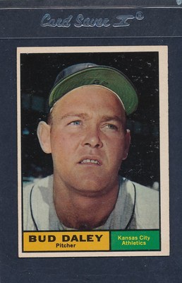 1961 Topps #422 Bud Daley A's EX 61T422-22216-3 | eBay