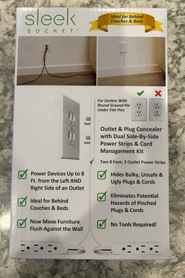 Sleek Socket Model 8-2XDOWN-OVSZ-W New Free Shipping | eBay
