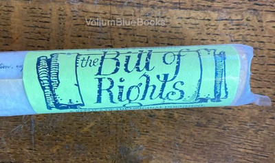 Columbia Documents - The Bill of Rights - A Replica of the Original ...