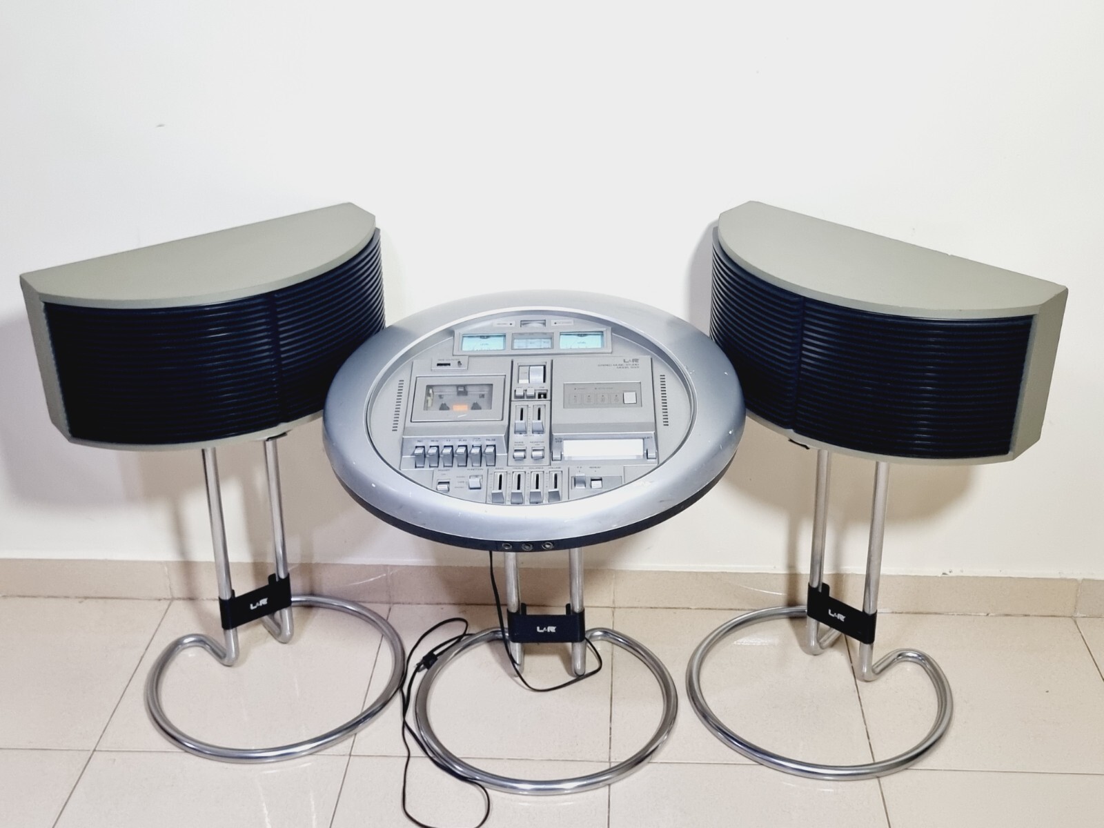 VINTAGE L&R STEREO MUSIC STUDIO RETRO SPACE AGE SYSTEM - SUPER RARE | eBay