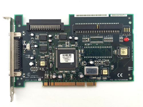 ADAPTEC AHA-2940 W 2940UW SCSI controller 32 Bit PCI , FCC ID ...