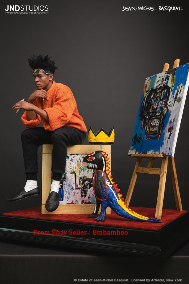 JND Studios 1/3 Jean-Michel Basquiat Graffiti Artist Full Body Figure ...