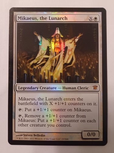 MTG Mikaeus, the Lunarch N/M Innistrad Mythic Foiled | eBay