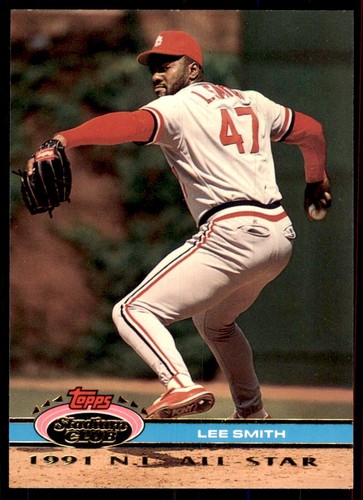 1991 Stadium Club Stadium Set Lee Smith Baseball Cards #174 | eBay