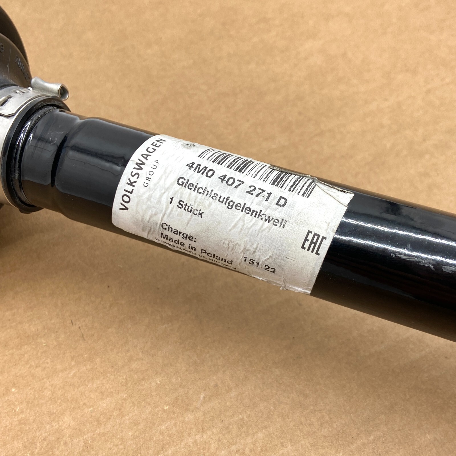 OEM For 17-19 Audi Q7 Front Drive Axle Shaft Assembly 4M0-407-271-D | eBay