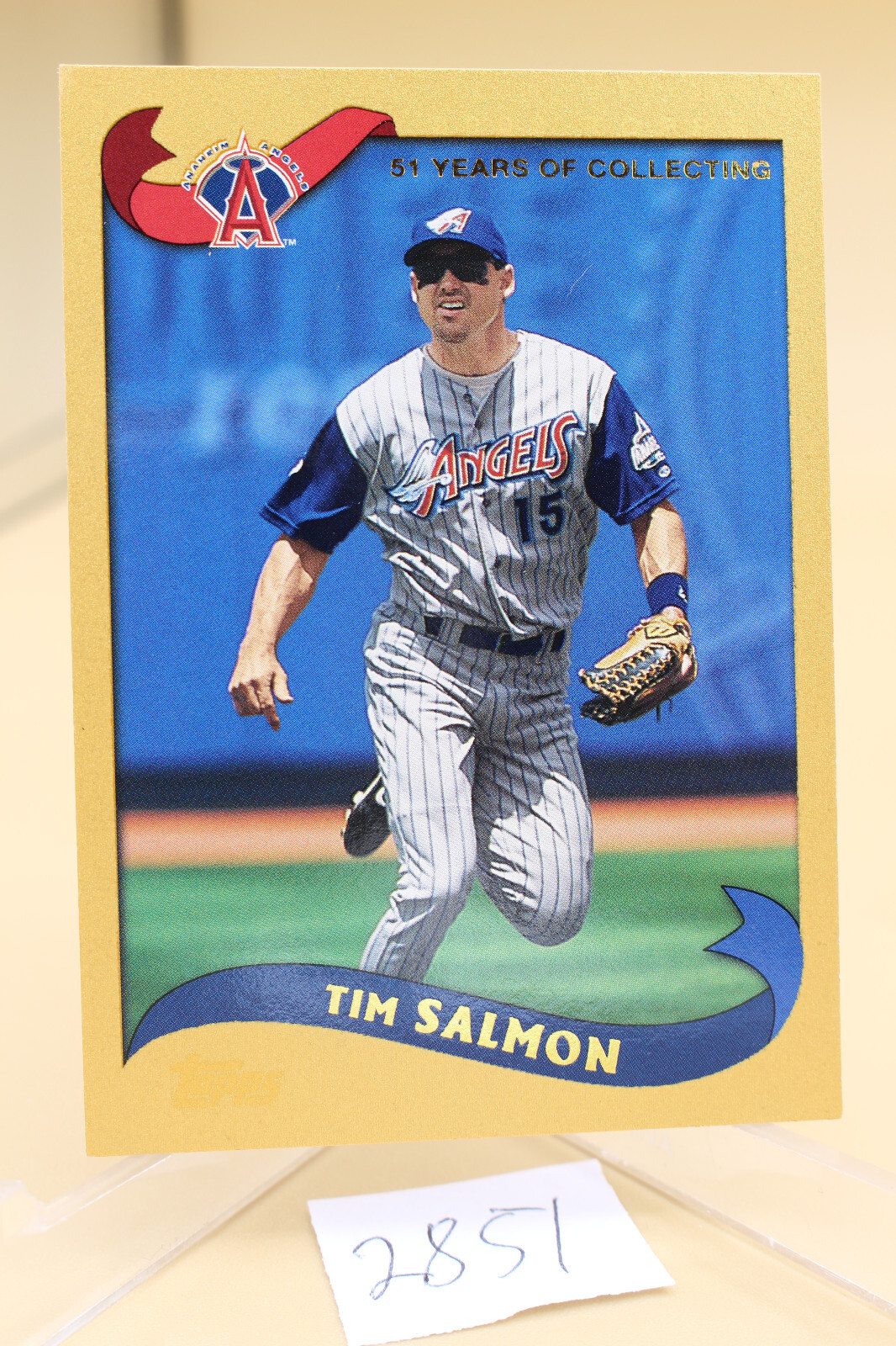 2002 Topps - Gold #595 Tim Salmon /2002 51 Years of Collecting NM+ | eBay