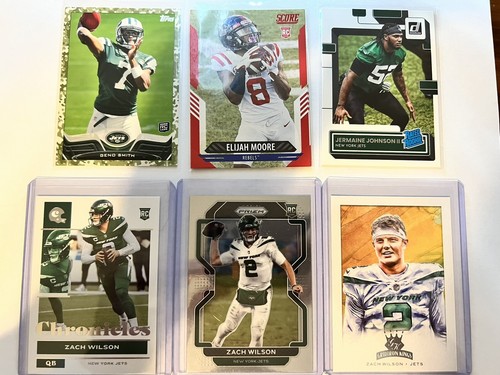 6 Card New York Jets Rookie Lot (Geno, Moore, Johnson, Wilson) | eBay