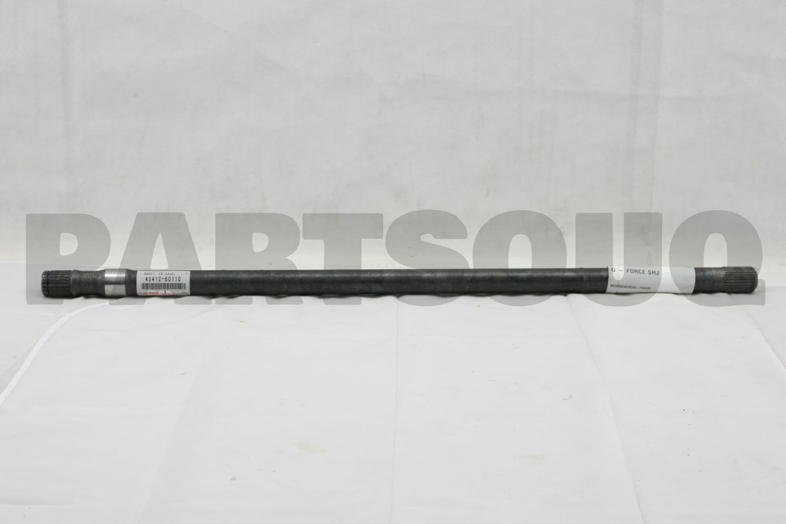 4341260110 Genuine Toyota SHAFT, FRONT AXLE, INNER LH 43412-60110 ...