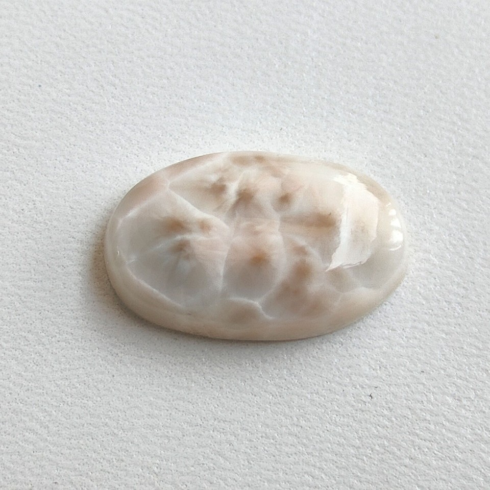 Natural Natrolite Thomsonite Gemstone Pink Larimar Cabochon Loose 13 ...