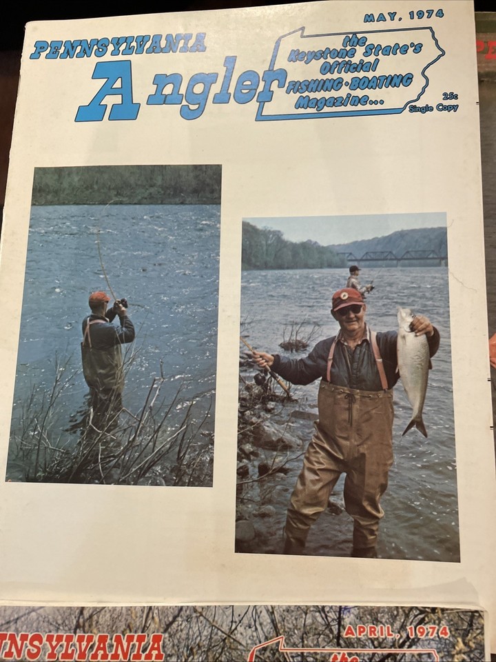 Pennsylvania Angler magazines 33 Issues 73,74,75 & 76 | eBay