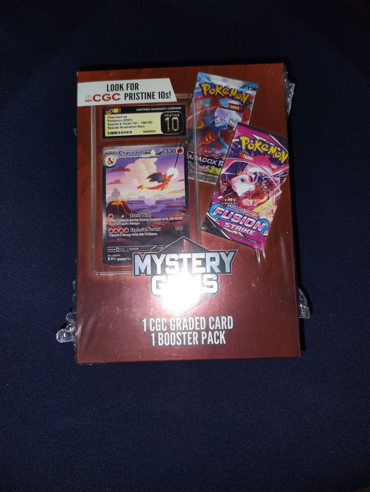 Pokémon Mystery Gems 1 CGC Graded Card & 1 Booster Pack 2025! New ...