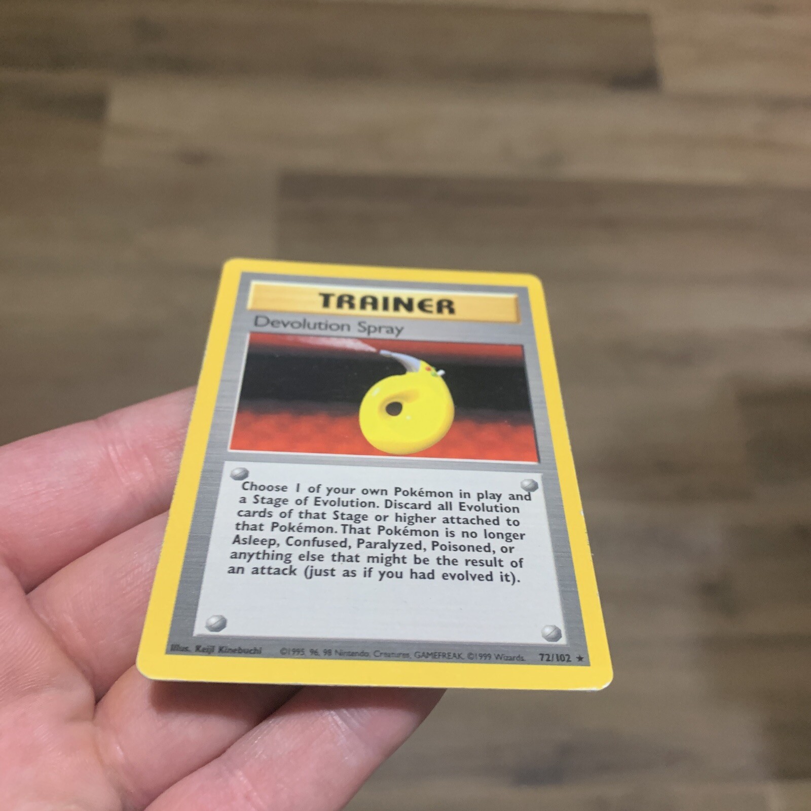 Pokémon TCG Devolution Spray Base Set 72/102 Regular Unlimited Rare | eBay