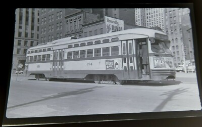 Original Detroit Trolley Michigan MI Streetcar Vintage Film 616 Photo ...