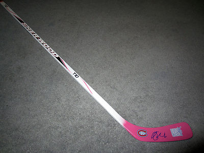 SHEA WEBER Montreal Canadiens SIGNED Autographed Hockey Fights Cancer ...