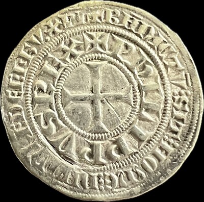 Ancient FRANCE 1285 AD King Philip IV. Rare Var Denier Medieval Coin ...