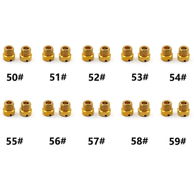 Holley Carburetor MAIN JETS KIT 1/4-32 Holly size 50-59 20 PACk | eBay