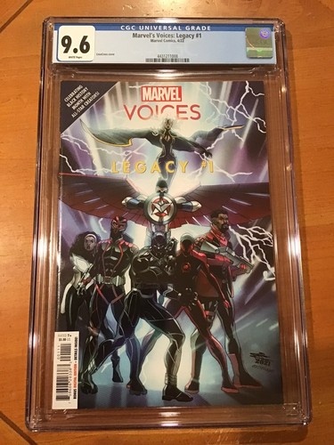 MARVEL VOICES LEGACY #1 COVER A CHRIS CROSS MARVEL 2022 CGC 9.6 | eBay